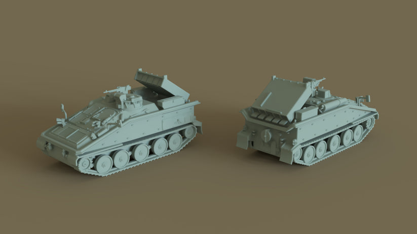 Cold War British FV102 Striker Section 15mm – Plastic Soldier 3D