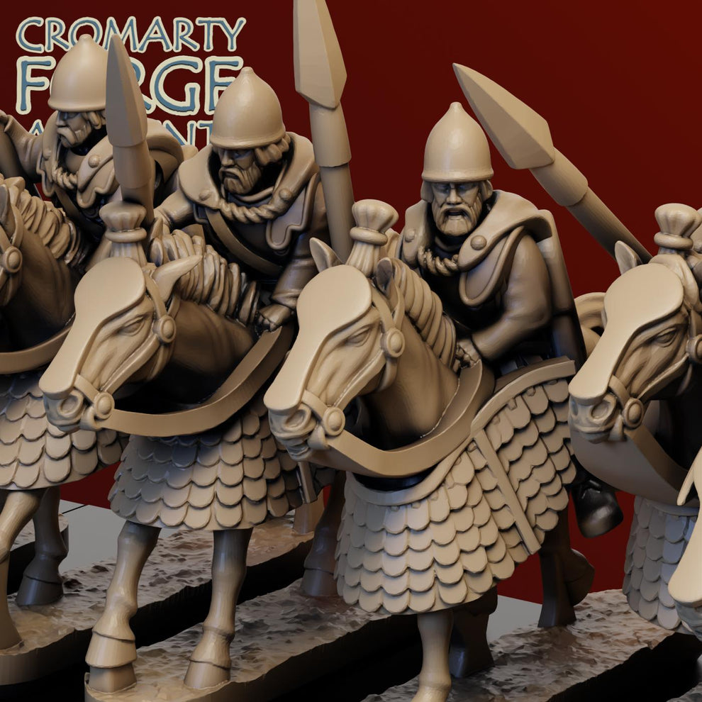 15mm Achaemenid Persian Heavy Cavalry Spear And Bow Pack Breaker – Plastic Soldier 3D