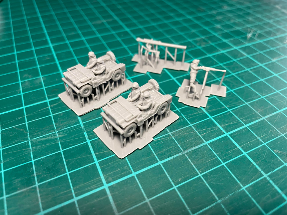 Cold War USA M151 Jeep patrol 12mm – Plastic Soldier 3D