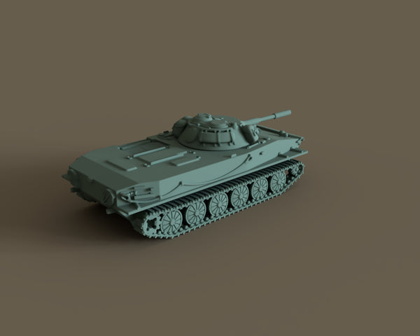 Cold War Warsaw Pact PT76 Amphibious Tank Platoon 15mm – Plastic Soldier 3D