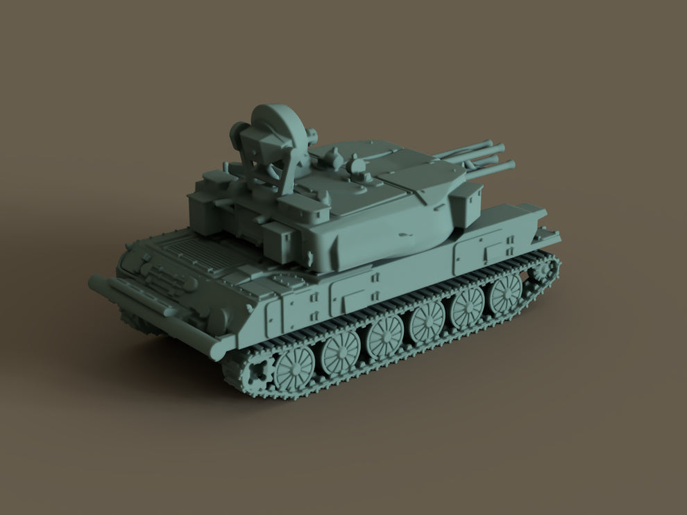 Cold War Warsaw Pact Shilka 10mm – Plastic Soldier 3D