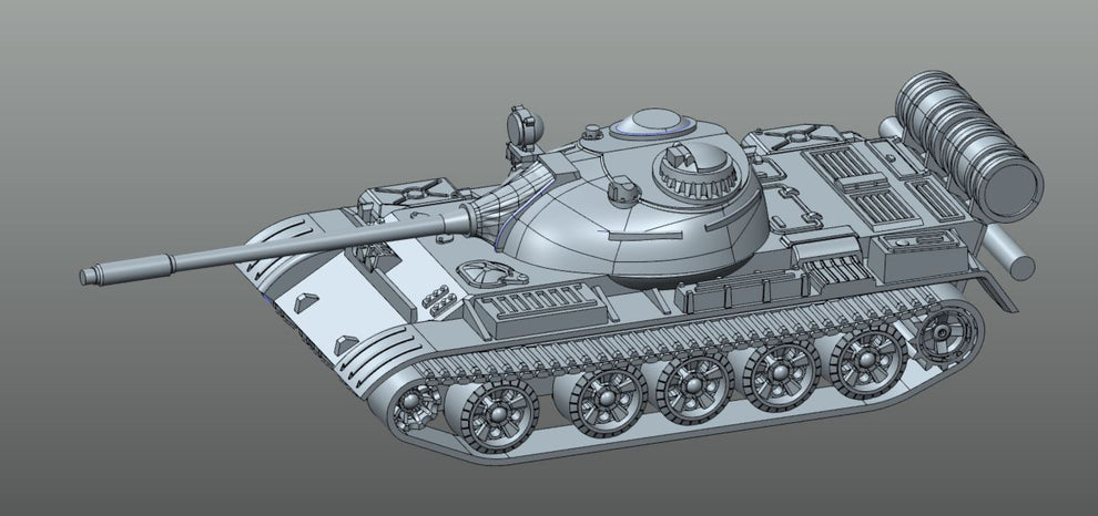 Cold War Warsaw Pact T55 15mm – Plastic Soldier 3D