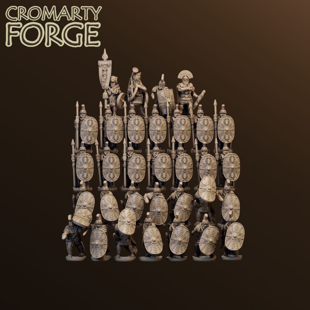 20mm Early Imperial Roman Praetorian Guard Unit – Plastic Soldier 3D