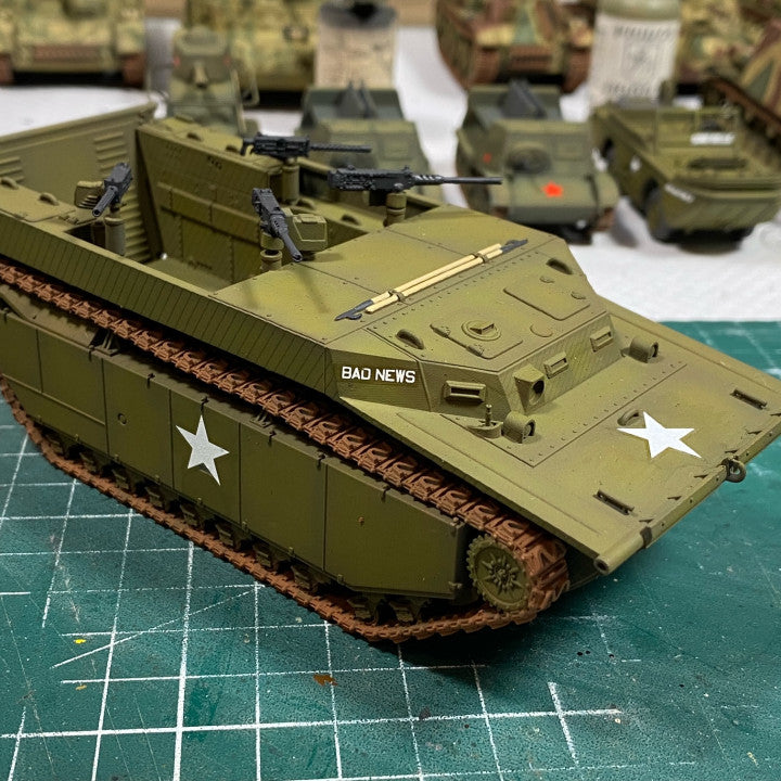 WW2 US Pacific LVT 4 plus variants 20mm – Plastic Soldier 3D